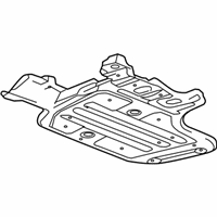 23314288 - Genuine GM Deflector Asm-Underbody Rear Air