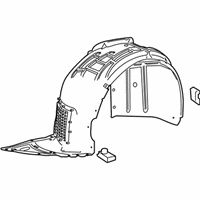 84169275 - Genuine GM Liner Asm-Front Wheelhouse