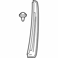 23227748 - Genuine GM Molding Asm-Body Side Rear