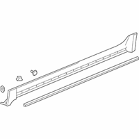 84293856 - Genuine GM Molding Asm-Rocker Panel