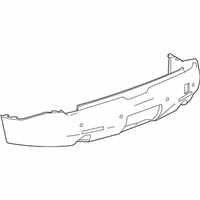 84434267 - Genuine GM Rear Bumper-Cover Lower