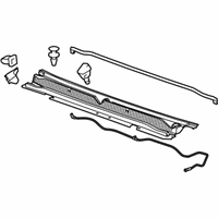 23454606 - Genuine GM Panel Asm-Air Inlet Grille *Black