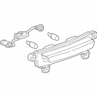 84170826 - Genuine GM Lamp Asm-Rear Fascia Lower Signal