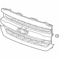 84046161 - Genuine GM Grille Asm-Front *Chrome