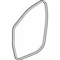 84384252 - Genuine GM WEATHERSTRIP ASM-FRT S/D (BODY SI)