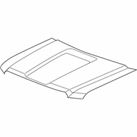 84348415 - Genuine GM Hood Asm-.