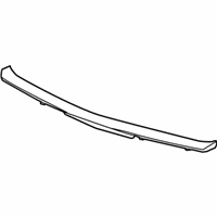 84219090 - Genuine GM MOLDING-FRT BPR FASCIA UPR