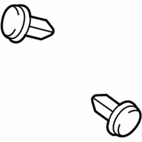 84221533 - Genuine GM RETAINER-RR BODY STRUCTURE STOP LP