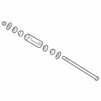 23237268 - Genuine GM Link Asm-Front Stabilizer Shaft