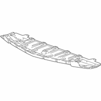 22976385 - Genuine GM Deflector Asm-Underbody Rear Air