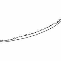 23218672 - Genuine GM Molding-Rear Bumper Fascia *Chrome