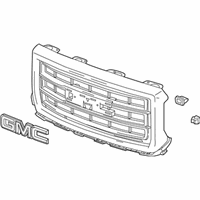23254463 - Genuine GM Grille Asm-Front *Chrome M