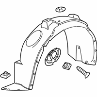 23271689 - Genuine GM Liner Asm-Front Wheelhouse