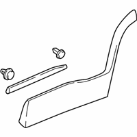 84462102 - Genuine GM MOLDING ASM-RR S/D LWR *BLACK