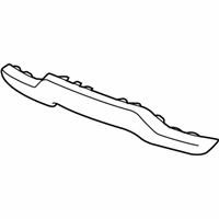23243083 - Genuine GM Plate-Front Bumper Fascia Skid *Chrome M