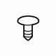 11095833 - Genuine GM Bolt/Screw,Front Fog Lamp