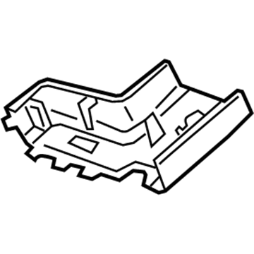 84315645 - Genuine GM Cover, W/S M/Func Sen Mt Brkt *Black