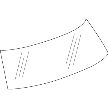 84809609 - Genuine GM Window Assembly, Rear