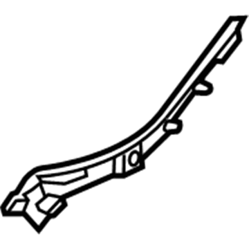 42553656 - Genuine GM Extension Assembly, Air Inlet Grille Panel