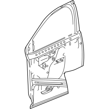 42771786 - Genuine GM Front Side Door Assembly