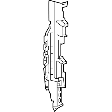 23390795 - Genuine GM Baffle, Rad Air Si