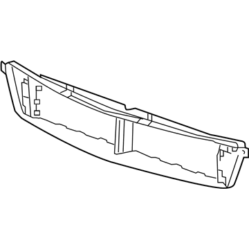 20978937 - Genuine GM Bracket,Front Bumper Shutter
