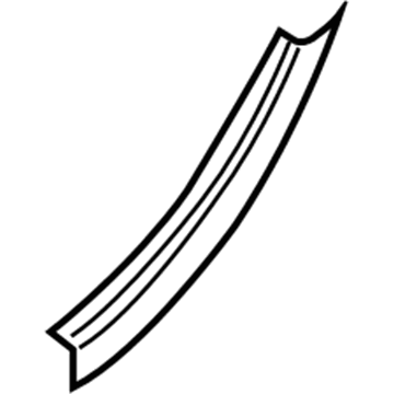 20790398 - Genuine GM Protector, Rear Side Door Outer Panel Lower