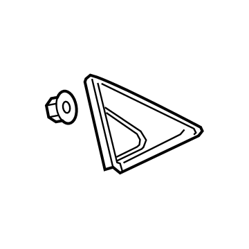 84749530 - Genuine GM Applique Assembly, Body Si Upr Rr