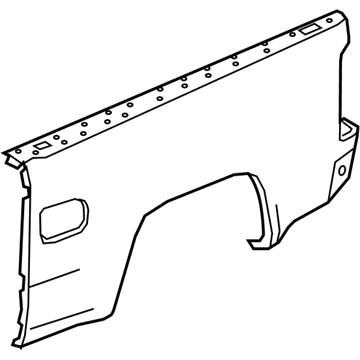 23200264 - Genuine GM Panel, Pick Up Box Outer Side