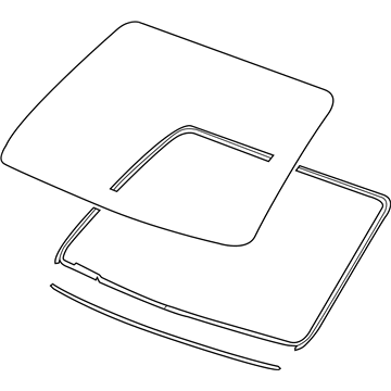 84449037 - Genuine GM Windshield Assembly,.