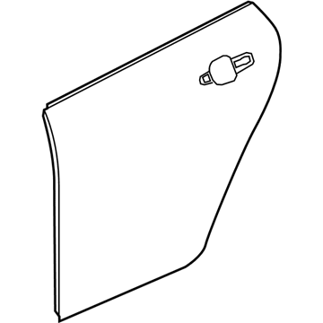 23405743 - Genuine GM Panel, Rear Side Door Outer (Lh)