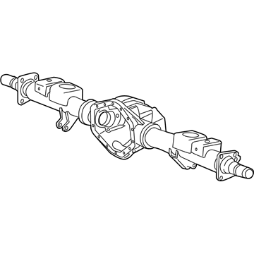 23445884 - Genuine GM Rear Axle Housing Assembly