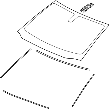 84475026 - Genuine GM Windshield Assembly,.