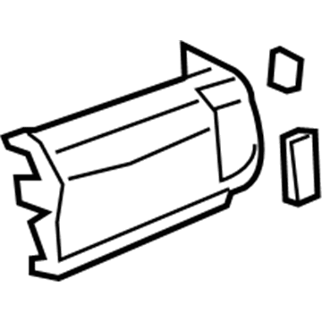 85105292 - Genuine GM PAD ASM-I/P TR *EBONY