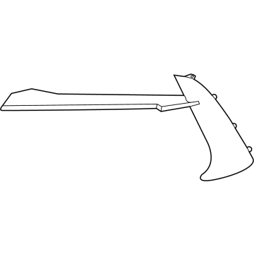 84295818 - Genuine GM Bezel, Front Otr Grl Opg *Dark Shadow 1