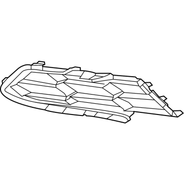 84955041 - Genuine GM Grille, Front Lwr *Dark Shadow 1