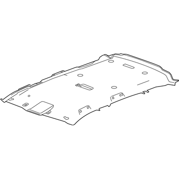 84257584 - Genuine GM Panel Assembly, Headlining Trim *Grey R