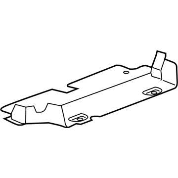 84207311 - Genuine GM Baffle, Radiator Air Lower