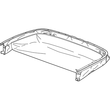 23124571 - Genuine GM Panel, Folding Top Quarter Outer Drain