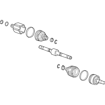 42437963 - Genuine GM Front Driver Side Half Shaft Assembly