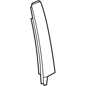 85107344 - Genuine GM Applique Assembly, Front S/D Wdo Frm Rr