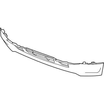 86507320 - Genuine GM DEFLECTOR-FRT BPR FASCIA AIR