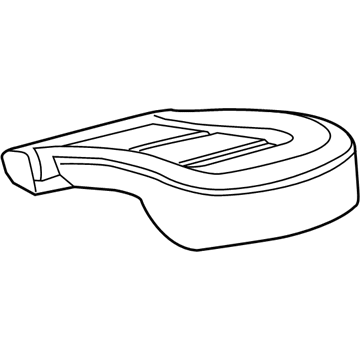 84645223 - Genuine GM Cover Assembly, F/Seat Cush *Dune