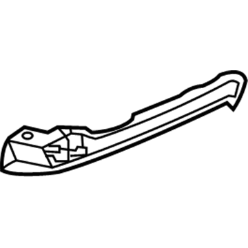 5495049 - Genuine GM Bumper Cover Rail